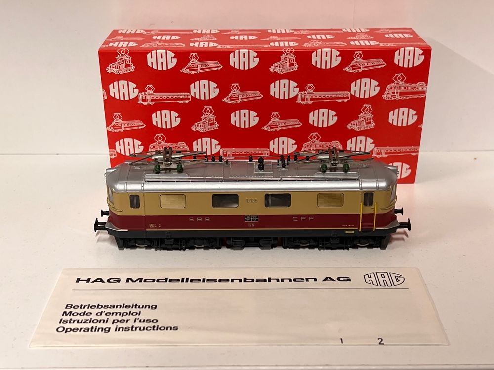 Hag Nr. 231 Re 4/4 TEE DC Analog H0 (Gebraucht) in Geroldswil für CHF ...