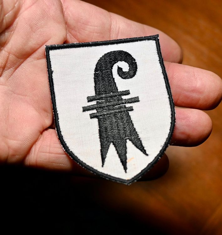 WAPPEN Basel "verkehrt herum" PATCH badge AUFNÄHER (Gebraucht) in ...