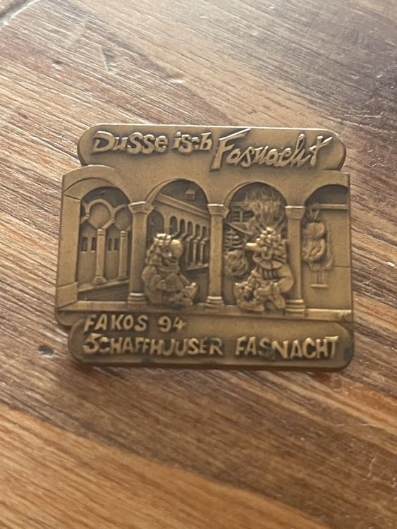 Badge FAKOS Schaffhauser Fasnacht 1994 suisse carnaval badge (Gebraucht ...