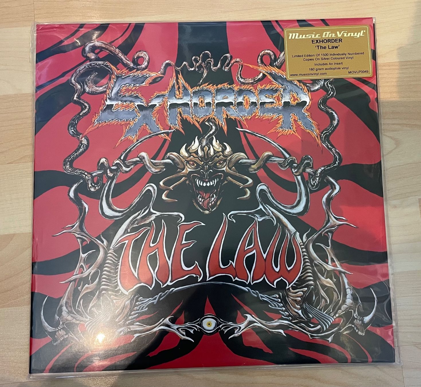 Exhorder – The Law Silver Vinyl Nr 0954/1500 (Gebraucht) in Tegerfelden ...