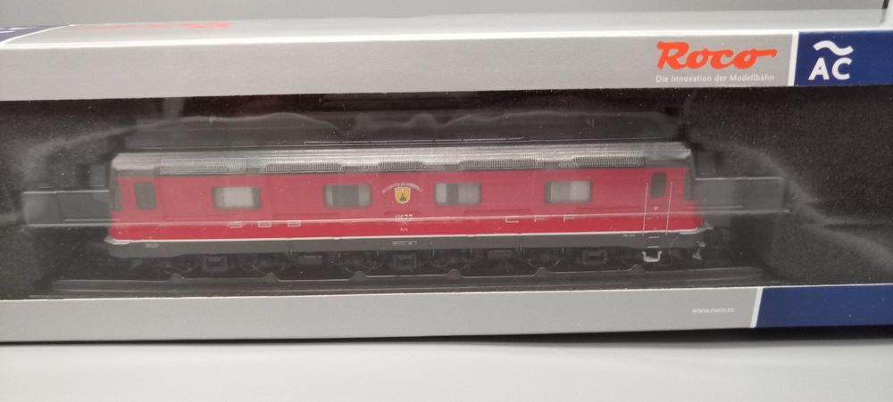 Roco Re 6/6 11677 SBB CFF AC Digital Sound #78599 (Neu und ...