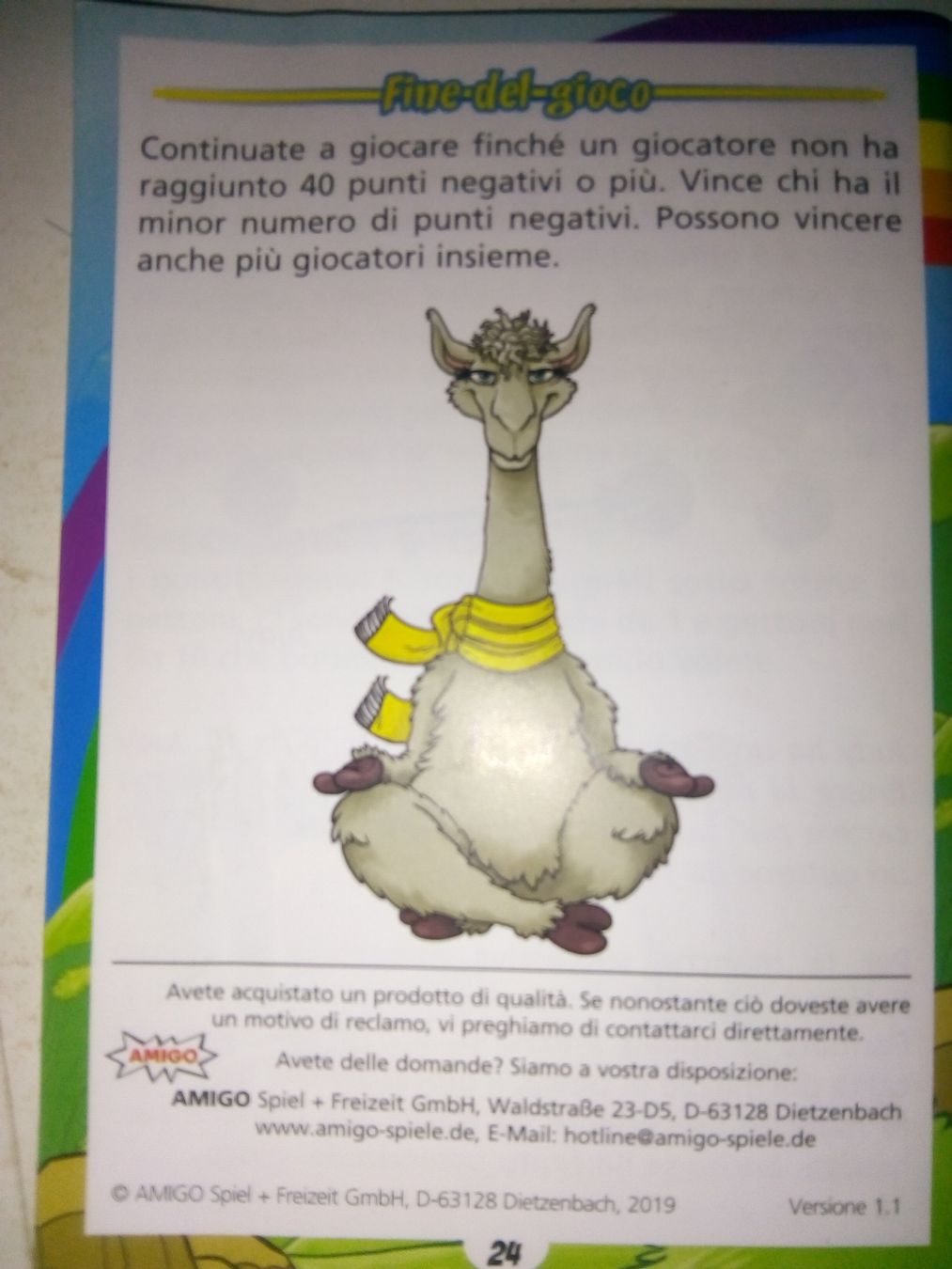 L.A.M.A.- Keep Cool! (Reiner Knizia) Kartenspiel ©'2019 (Gebraucht) in ...