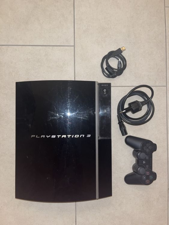PlayStation 3 Ps3 Fat Schwarz 80gb cechk03 (Gebraucht) in Suhr für CHF ...
