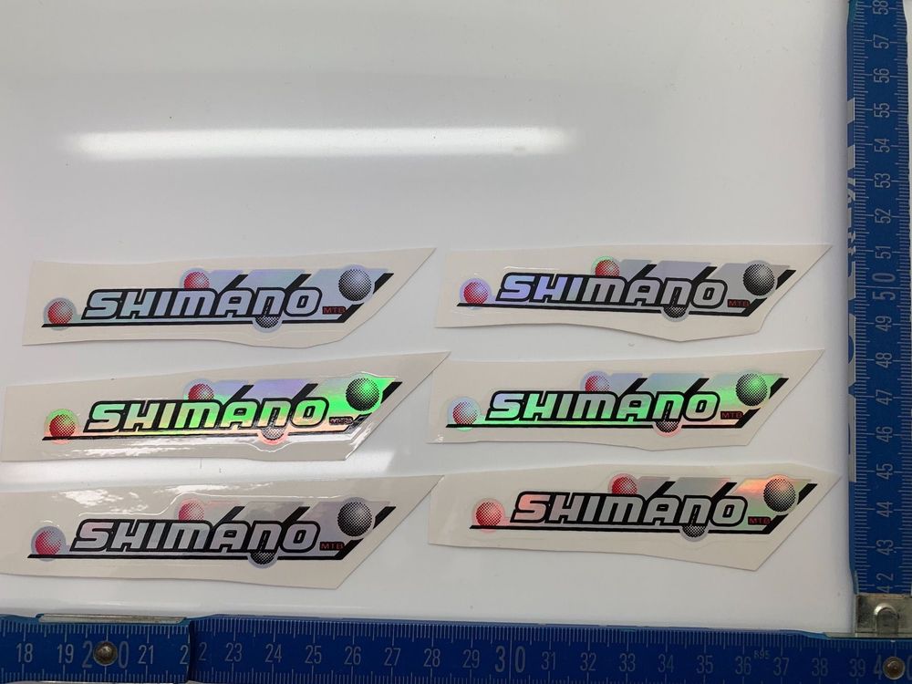 SHIMANO®BICYCLE BIKE AUFKLEBER ¦ STICKER (Neu und originalverpackt) in ...
