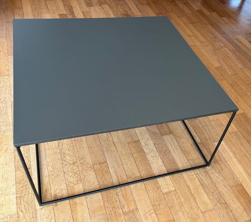 Salontisch 85x85 cm anthrazit 43 cm hoch +++ Couchtisch (Gebraucht) in ...