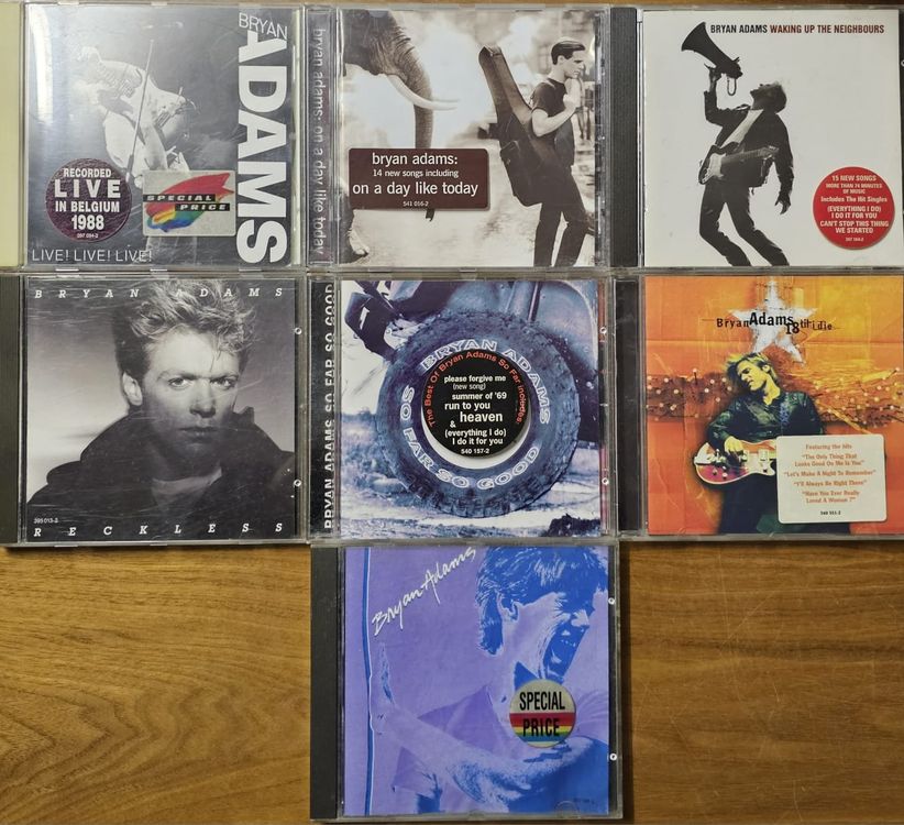Bryan Adams (Gebraucht) in Unterkulm für CHF 25 – mit Lieferung auf Ricardo kaufen
