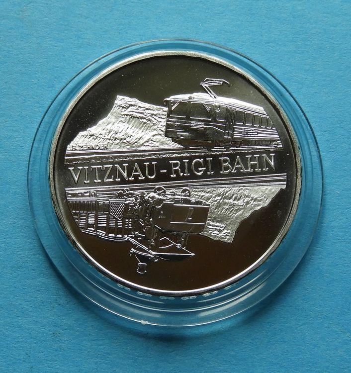 20 Fr 2008 Vitznau-Rigi-Bahn unz. in Kapsel ! (Neu (gemäss Beschreibung)) in Liesberg-Dorf für ...