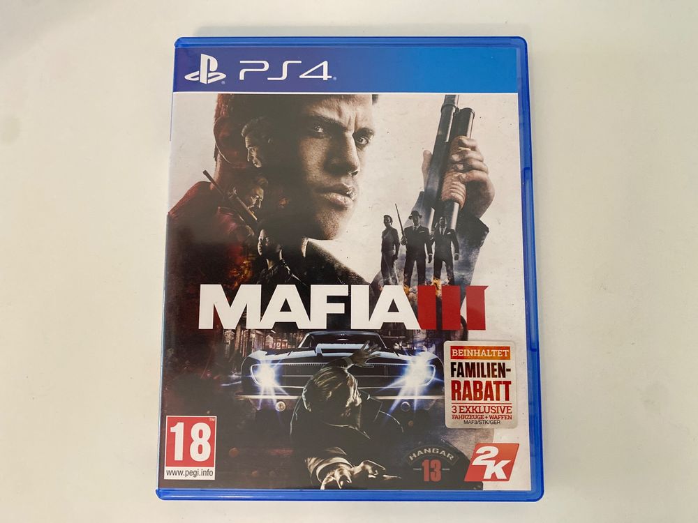 Mafia III- PS4/PS5 (Gebraucht) in Zürich für CHF 9 – mit Lieferung auf ...