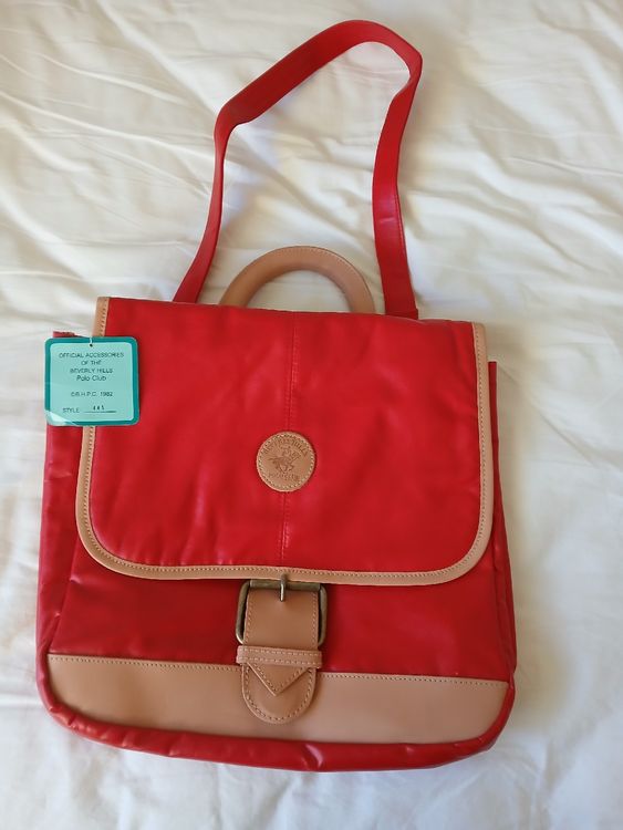 NEW!! Beverly Hills Polo Club Red Handbag- Great Condition! (Neu und ...