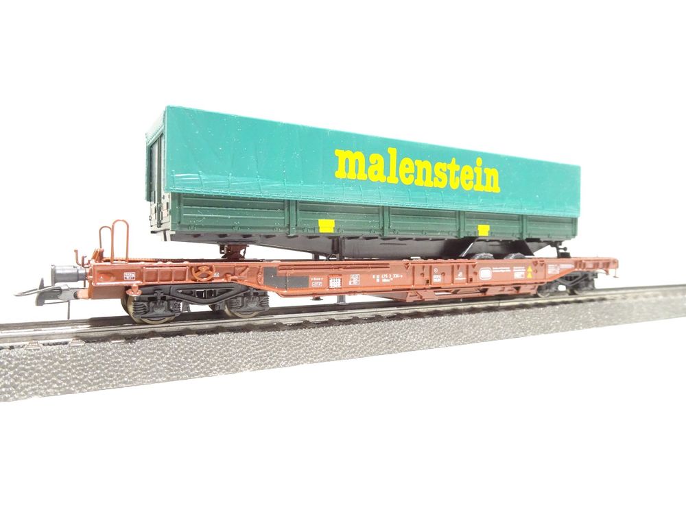 Roco Güterwagen DB 334-9 Malenstein LKW HO (10) | Kaufen auf Ricardo