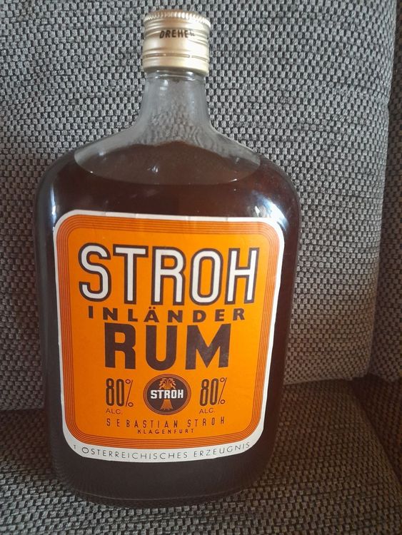 Über 40 Jahre alt Stroh Rum 80% 1Liter (Neu (gemäss Beschreibung)) in ...