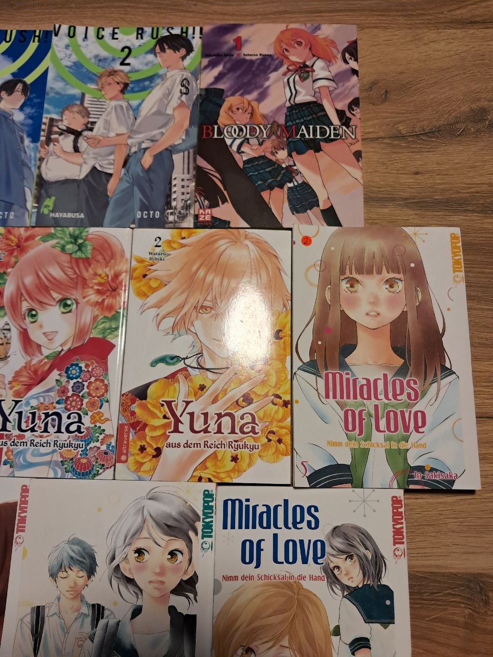 Verschiedene Mangas Miracle of Love 1-5,Xx me 4-5,Tokyo1 etc (Gebraucht ...