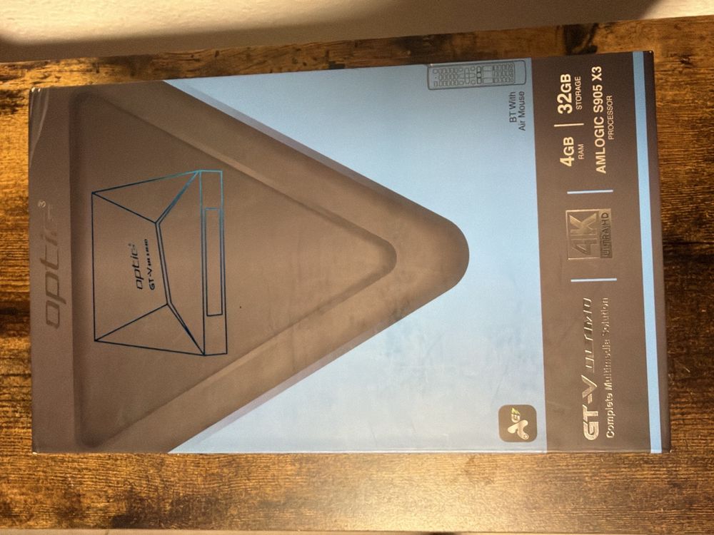 Optic GT-V Multimedia Box, 4GB RAM, 32GB - Neuwertig! (Neu (gemäss ...