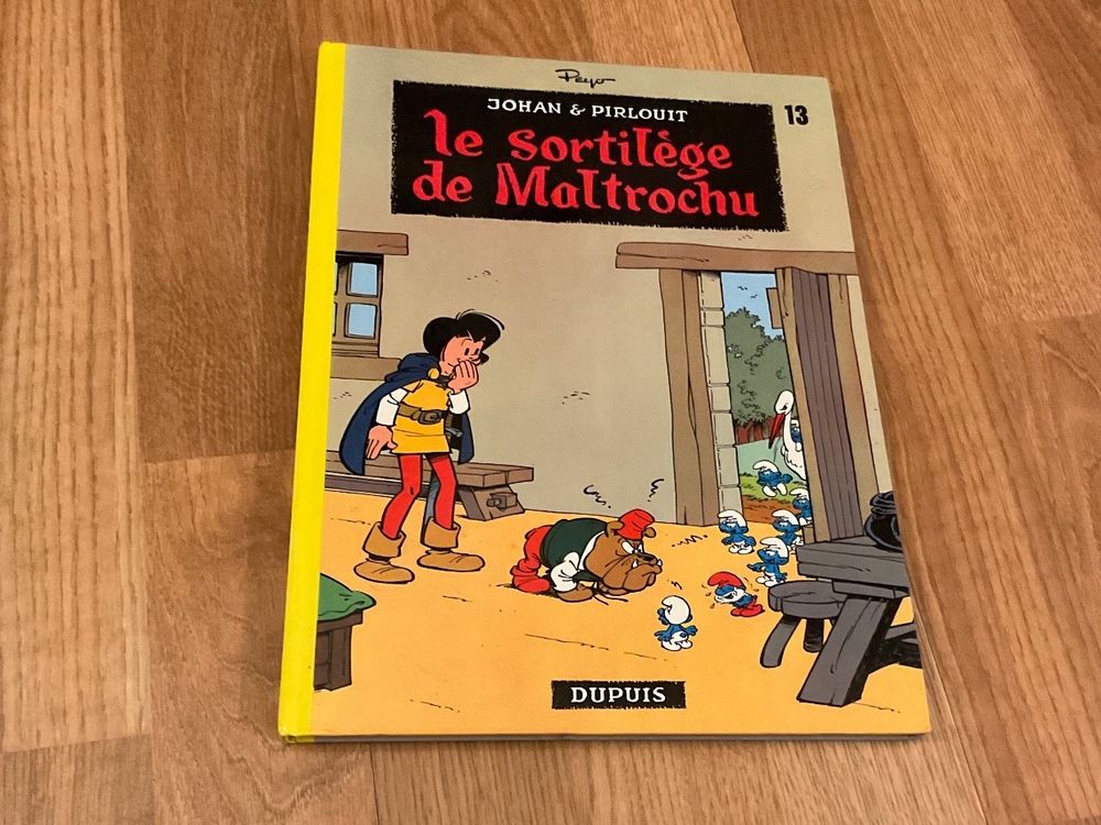BD Johan et Pirlouit « le sortilège de Maltrochu » (D'occasion) à ...