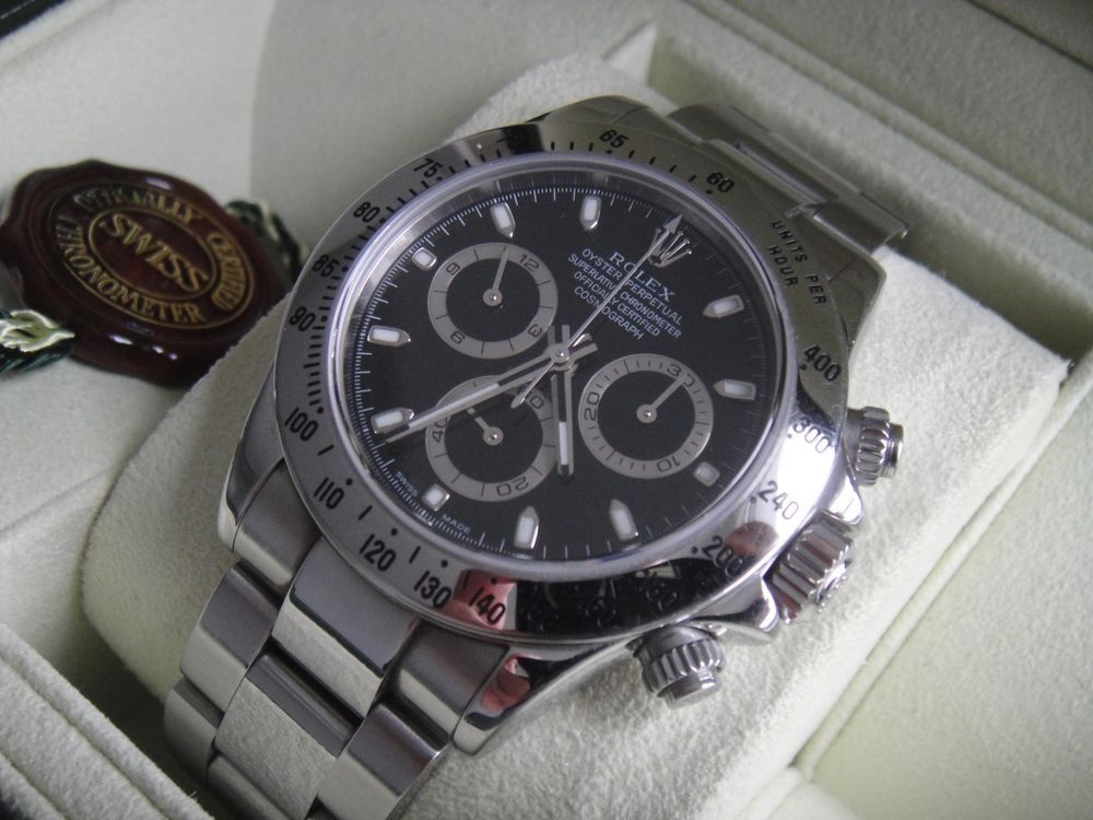 Rolex / Daytona Black Dial / Referenz 116520 (Gebraucht) in Biberist ...
