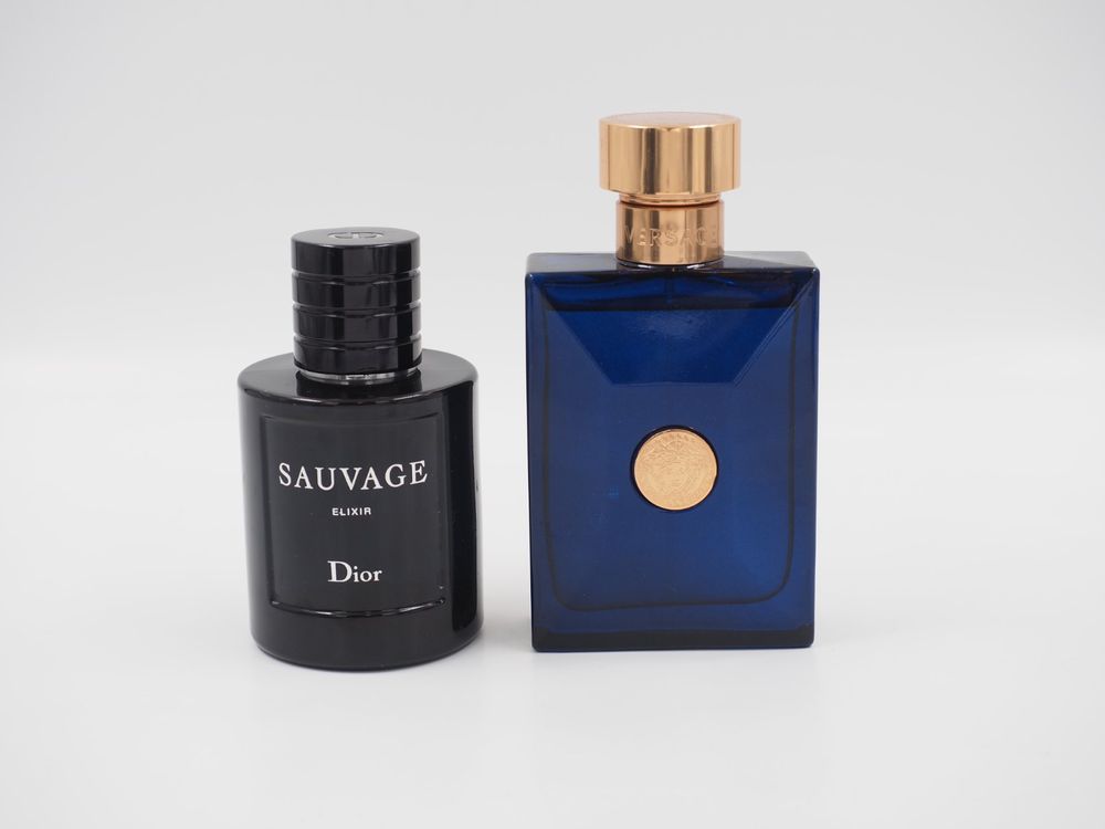 DIOR Sauvage Elixir + VERSACE Dylan Blue Herren (24050617) (Gebraucht ...
