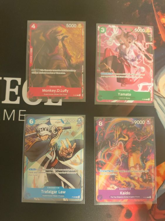 One Piece TCG - Promos P-007 - P-010 EN (Gebraucht) in Adliswil für CHF 35 – mit Lieferung auf ...