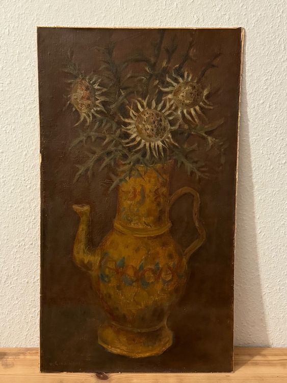 Vasco GIANNINI (1916-?) Vase fleuri signée (D'occasion) à Genève pour ...