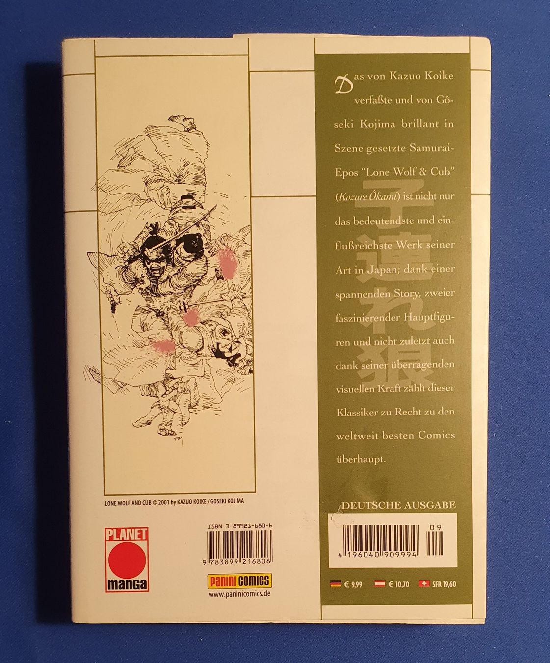Lone Wolf & Cub, Band 9, K. Koike + G. Kojima, 1. Aufl. (Neu (gemäss ...