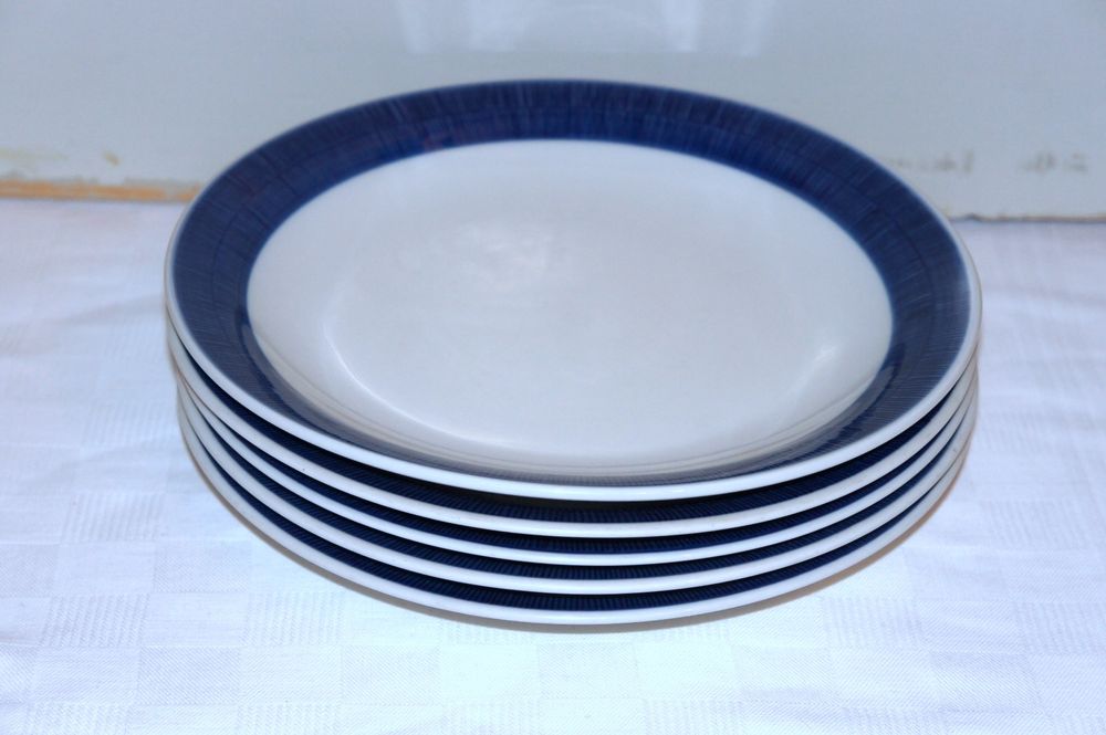 5 Teller Rörstrand Koka blau Vintage 24 cm (Gebraucht) in Lugano für CHF 45 – mit Lieferung auf ...