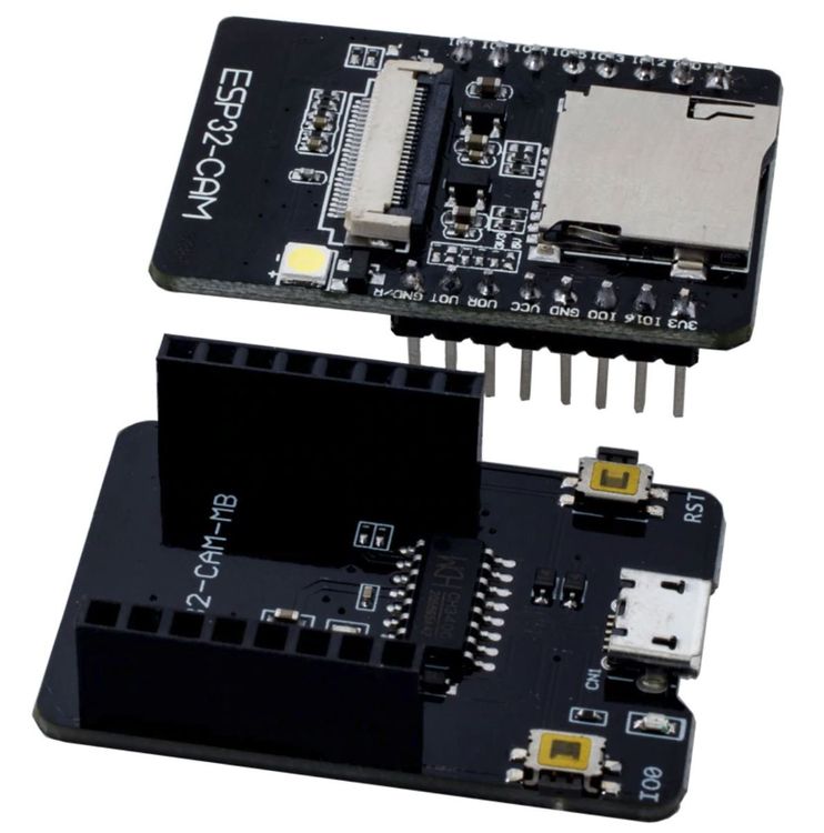 ESP32-CAM-MB - ESP32 + Kamera OV2640 + ProgBoard (Neu und ...