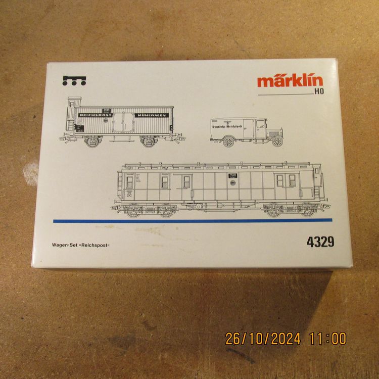 Märklin Wagen-Set Reichspost Nr. 4329 (Gebraucht) in Galgenen für CHF ...