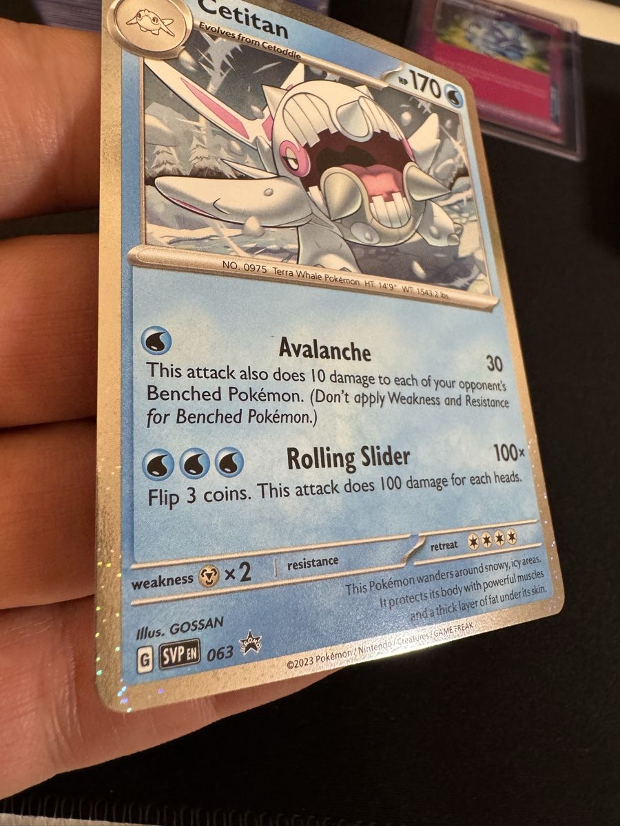 Cetitan SVP 063 – Pokémon Karte – EN – Cosmos Holo (Neu (gemäss ...
