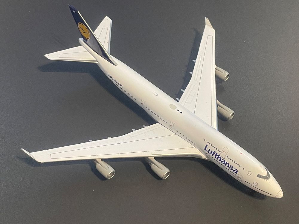 Lufthansa Boeing 747-400 Gemini Jets 1:400 (Neu und originalverpackt ...