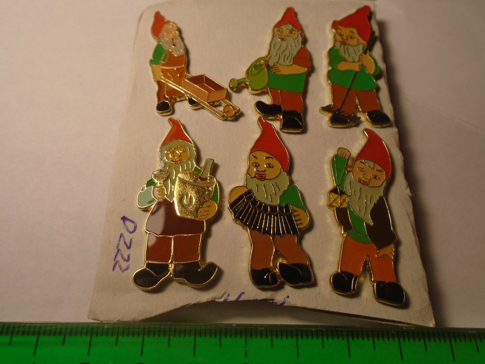 6 ver Zwergli Pins (D222) | Acheter sur Ricardo