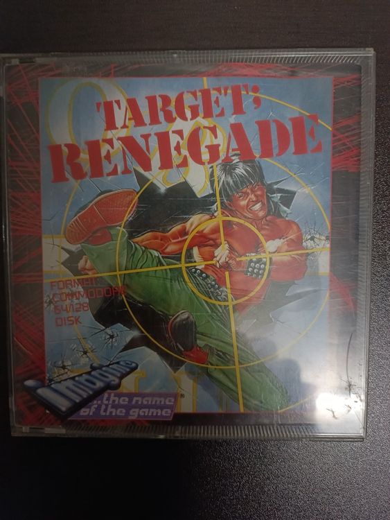 Commodore 64 Game Target Renegade Verpackung mit Anleitung | Kaufen auf ...