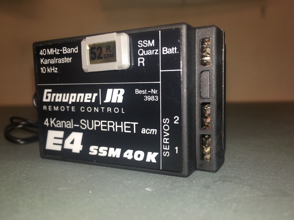Nos Graupner Ssm 40 E4 Aus 1983 Kaufen Auf Ricardo