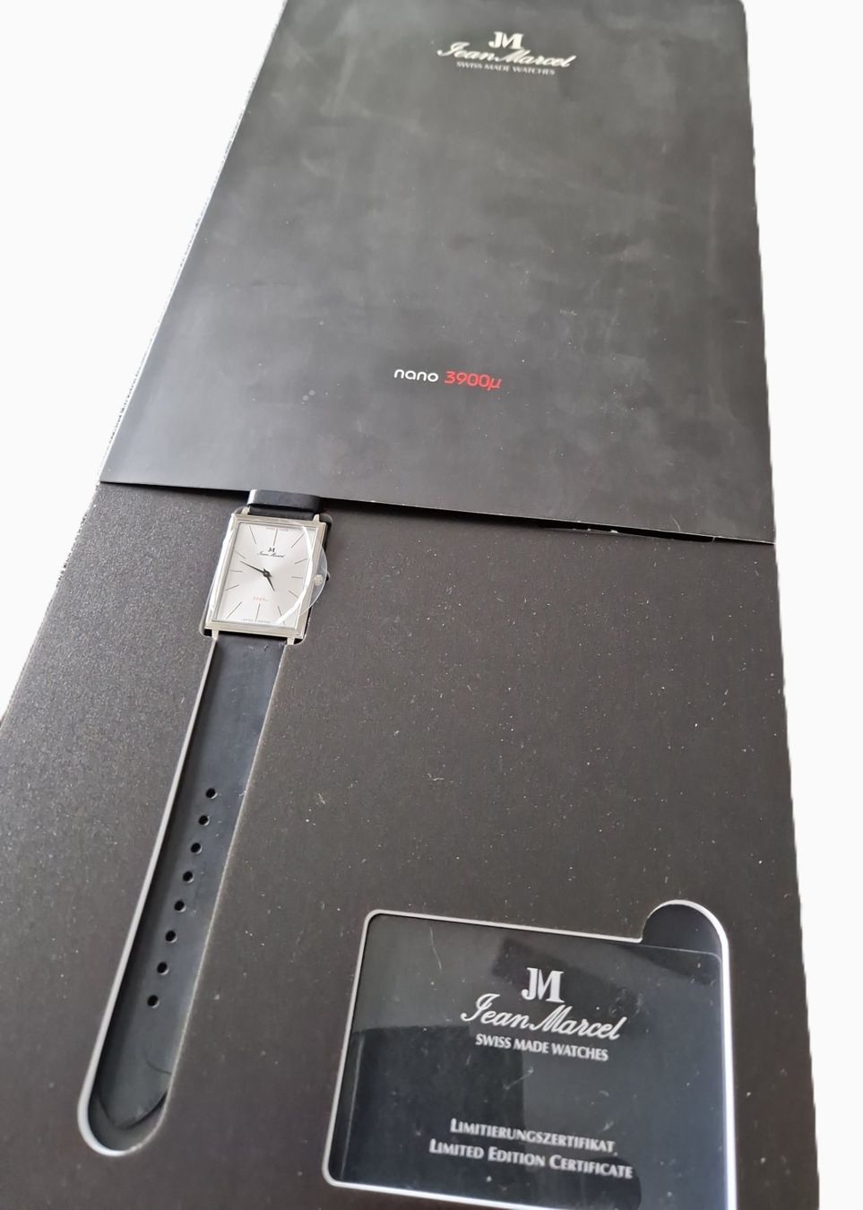 Jean Marcel Swiss Made Limited 097/300 Saphir (Neu und originalverpackt ...