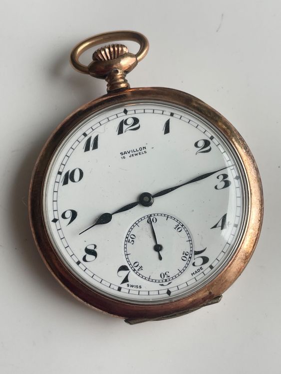 Savillon (Enicar) Taschenuhr 0.800 Silber (Gebraucht) in Worblaufen für ...