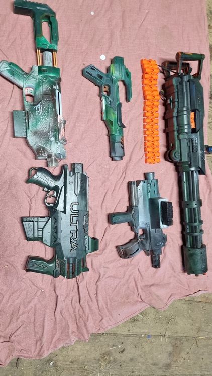 Nerf Waffen (Gebraucht) in Lütisburg für CHF 10 – nur Abholung auf ...