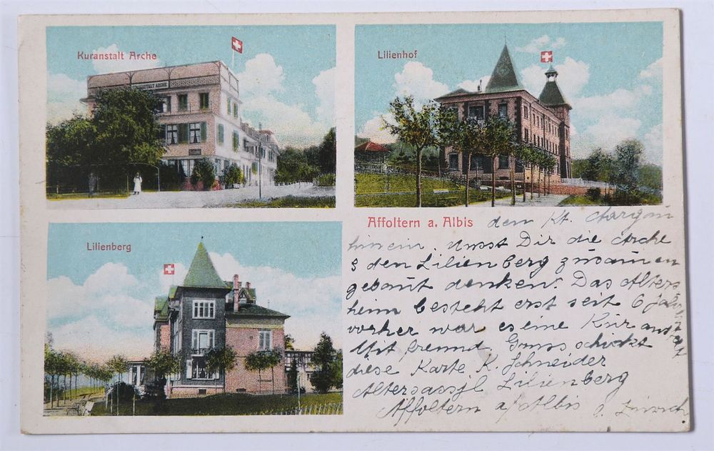 3 Bilder Karte Affoltern am Albis | Kaufen auf Ricardo