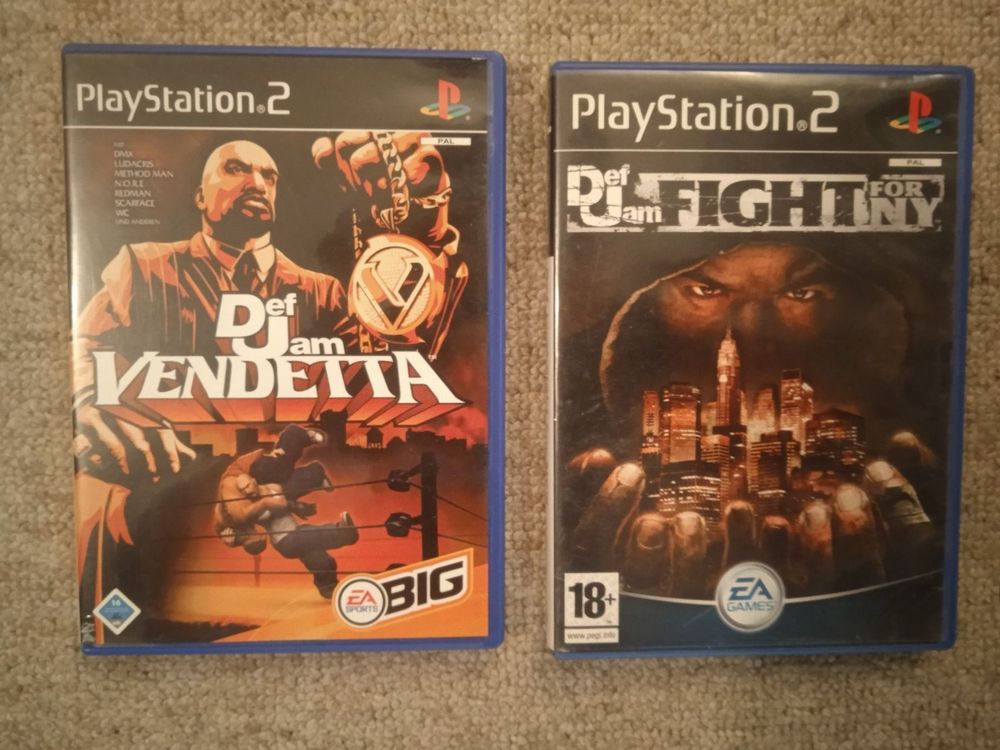 Playstation Def Jam Vendetta und Def Jam Fight For NY | Kaufen auf Ricardo