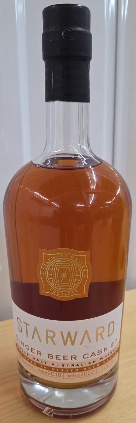 Australien Whisky. Starward Ginger Beer Cask#7 Single Malt (Neu und ...