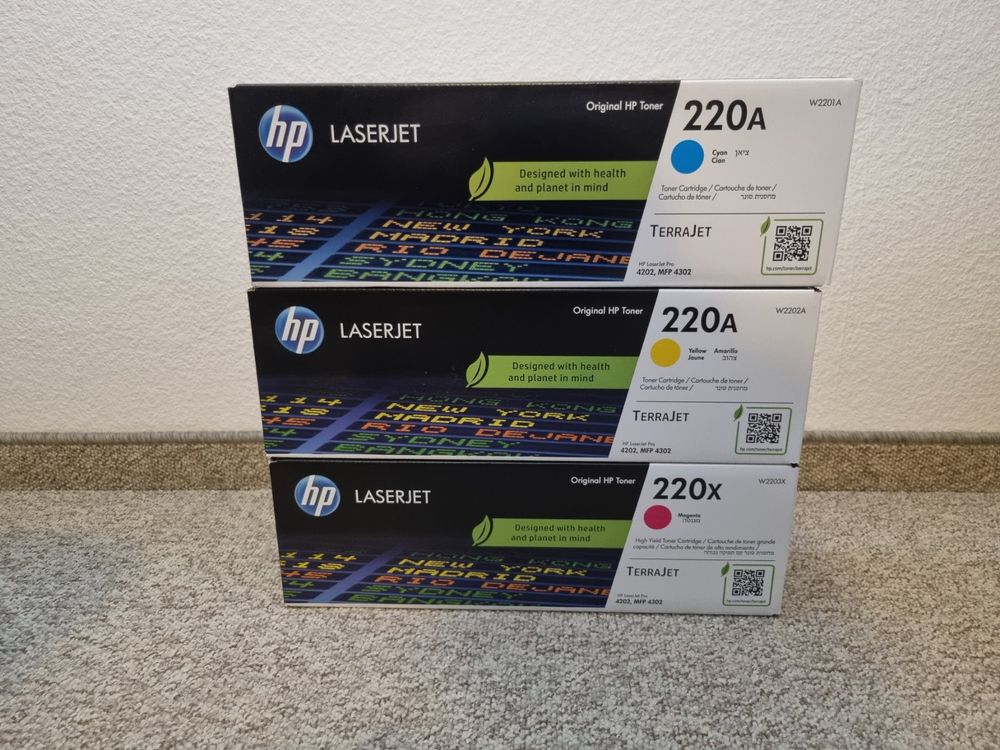 HP Toner Laserjet 220A + 220X | Kaufen auf Ricardo