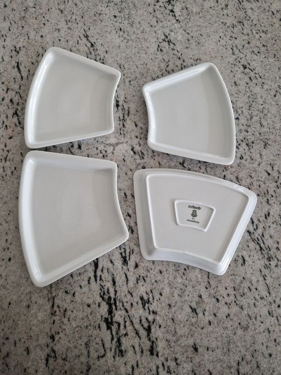Swissair Apero-Teller / 4 Stk. (Gebraucht) in Bassersdorf für CHF 29 – mit Lieferung auf Ricardo ...