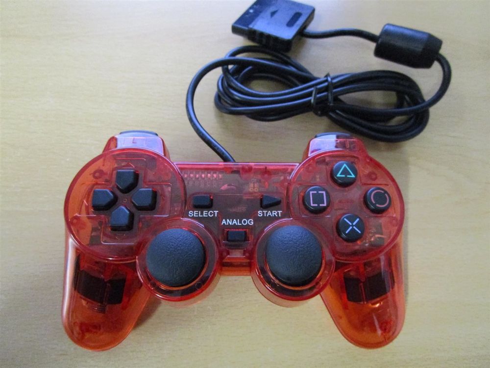 Playstation 2 Controller rot / red PS2 (Neu (gemäss Beschreibung)) in ...