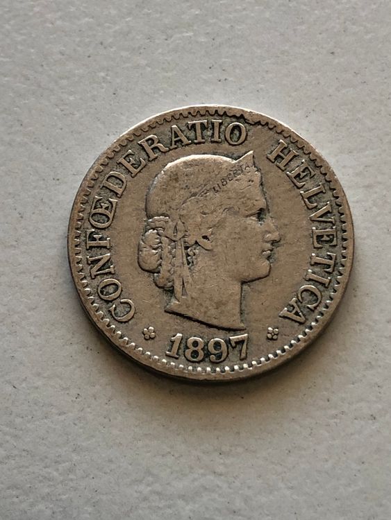 10 Rp. 1897 (Gebraucht) in Schötz für CHF 4 – mit Lieferung auf Ricardo kaufen