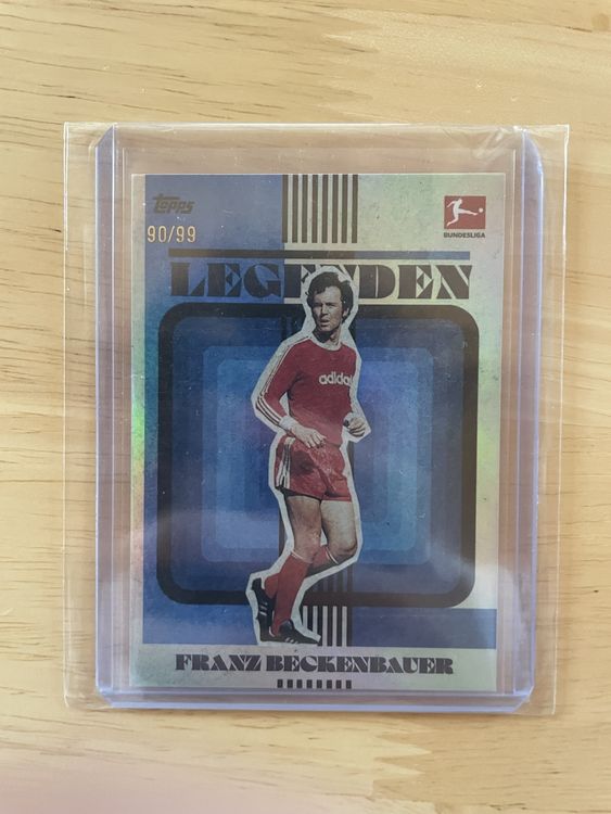 Topps Franz Beckenbauer /99 Fc Bayern München (Neu (gemäss Beschreibung ...