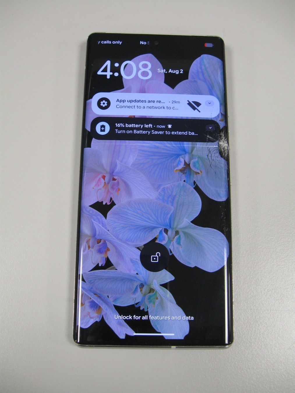 GOOGLE Pixel 6 Pro weiss 128GB Smartphone Display defekt (Defekt) in ...