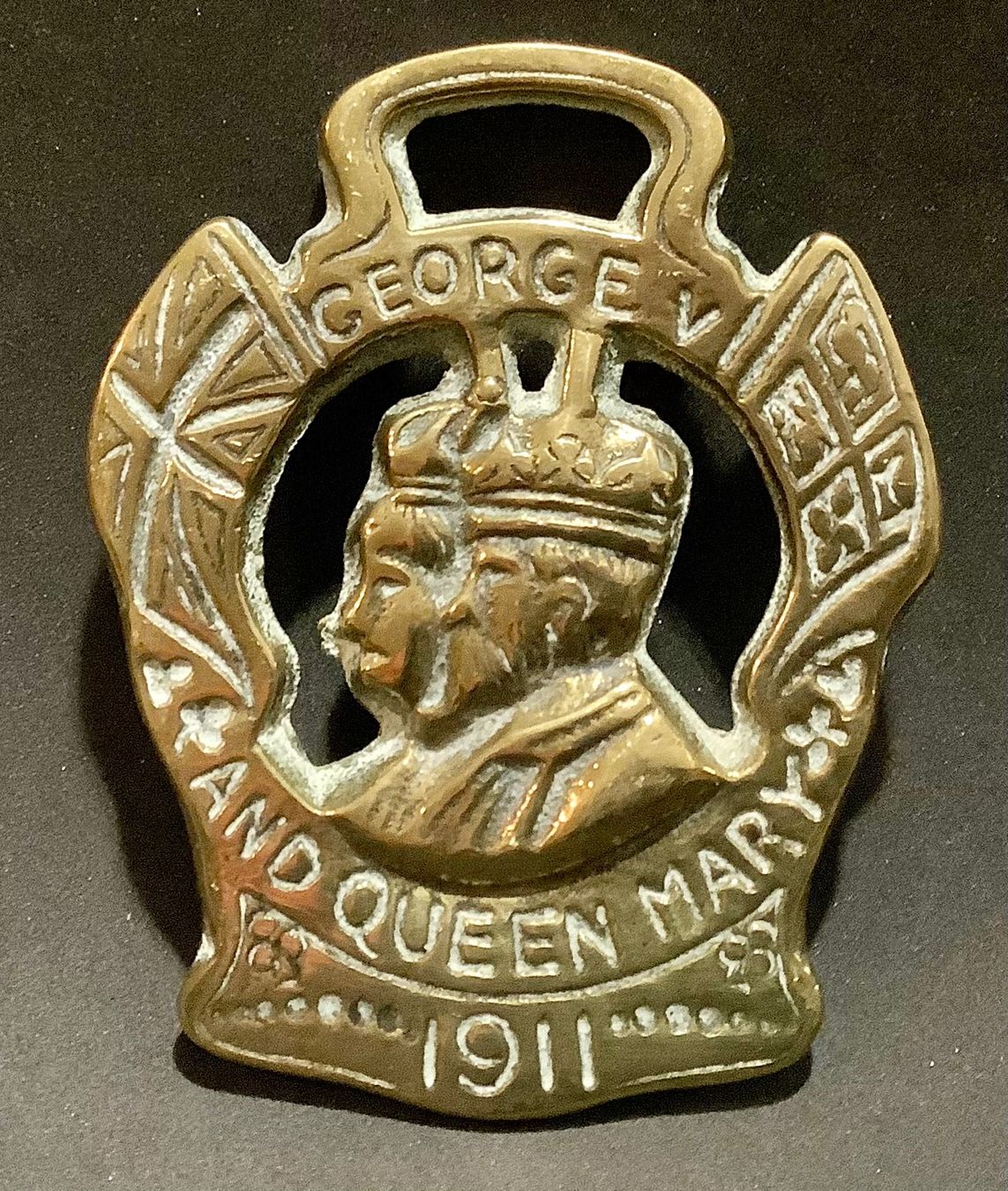 1911 KING GEORGE V & Queen Mary Staatsriemen Schmuck England (Gebraucht ...