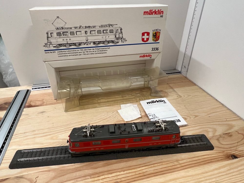 Märklin 3336 Elektrische Lokomotive AE 6/6 Genf SBB Digital (Gebraucht ...
