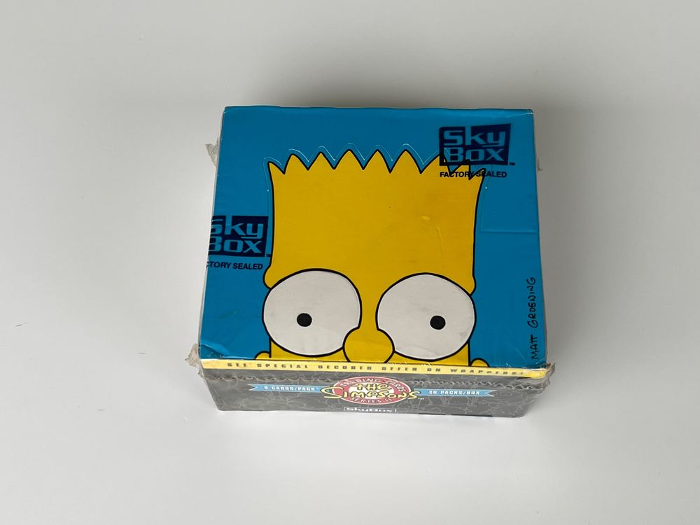 Simpsons Skybox Trading Cards Box Serie 2 NEU/OVP (Neu und ...