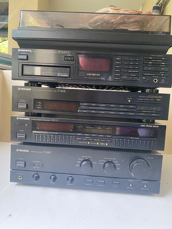 Pioneer Stereoanlage inkl. 2 Boxen Jg. 1988 | Kaufen auf Ricardo