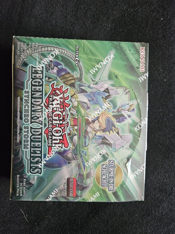 Yu-Gi-Oh Legendary duelists Synchro storm (DE 1. Auflage) (Neu und originalverpackt) in ...