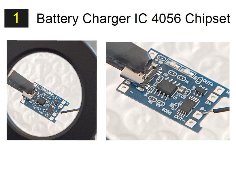 IC 4056 Lithium Ionen 18650 Batterien Ladegerät Chip (Neu und ...