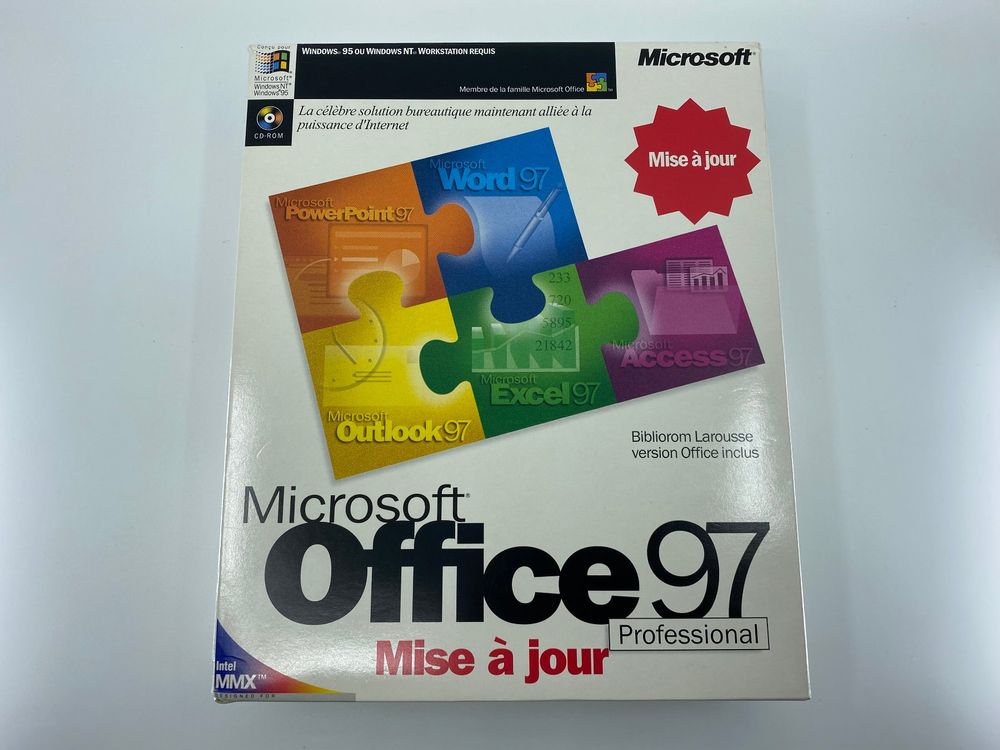 Microsoft Office 97 Professional / Update - Französisch (Gebraucht) in ...